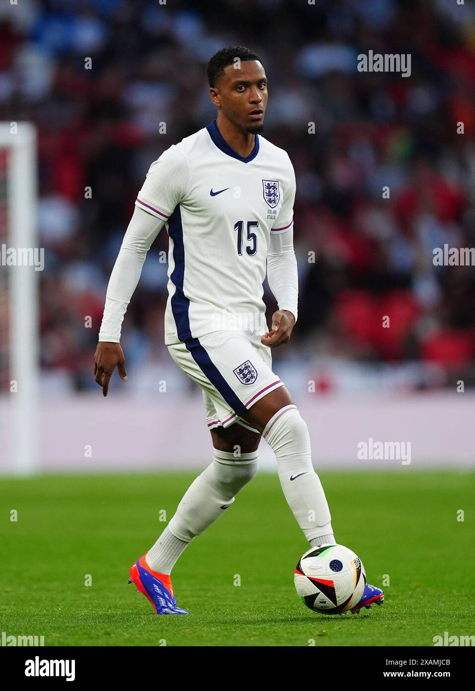 England's Ezri Konsa during the international friendly match at Wembley ...