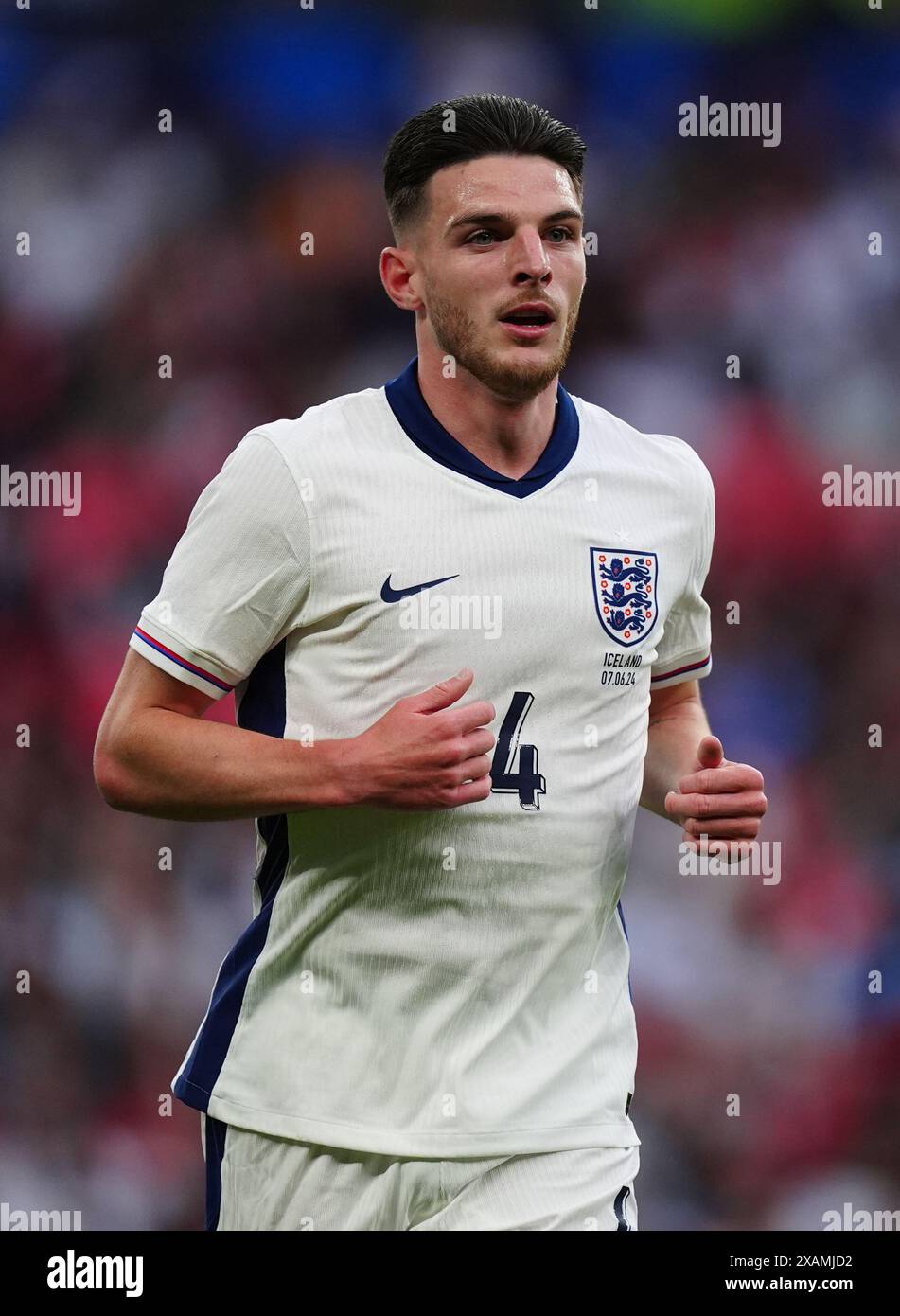 England's Declan Rice during the international friendly match at ...