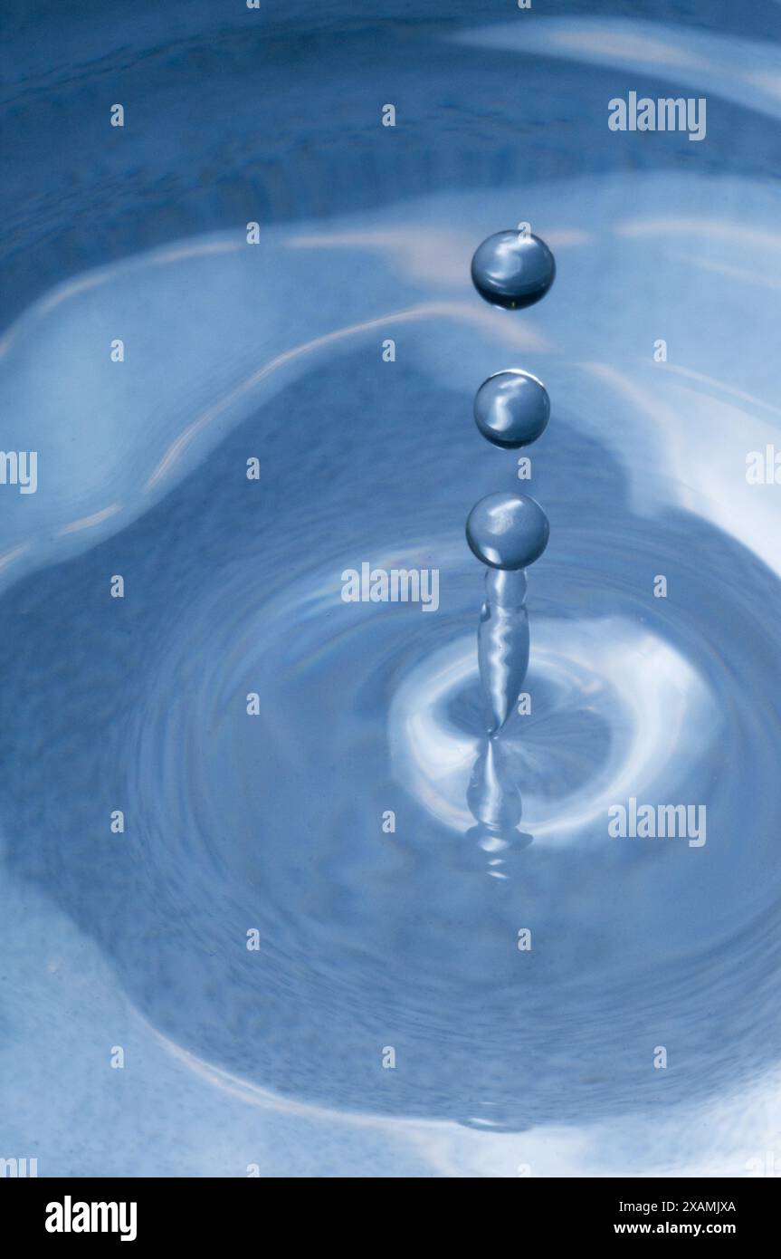Water ripple , Water drop Stock Photo - Alamy