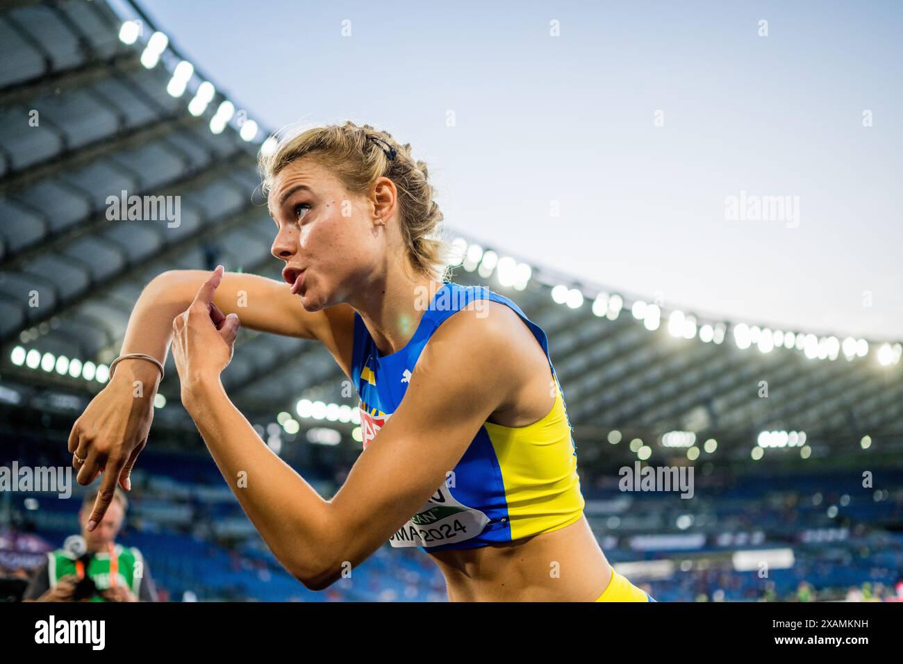 Rome, Italy. 07th June, 2024. Ukraine's Yuliya Levchenko pictured ...