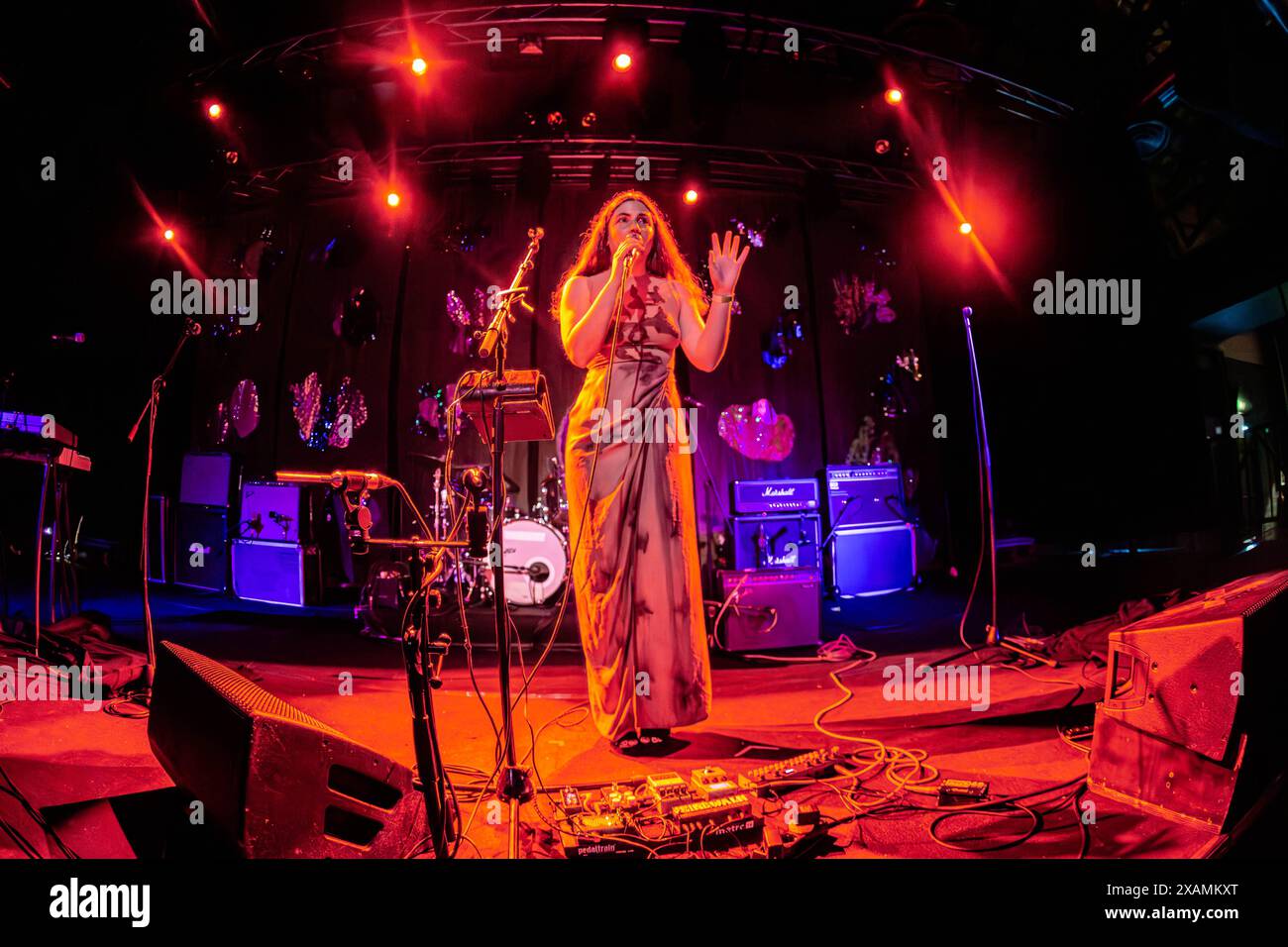 Milan Italy. 05th Jun 2024. The Italian singer and vocalist MARTA DEL ...
