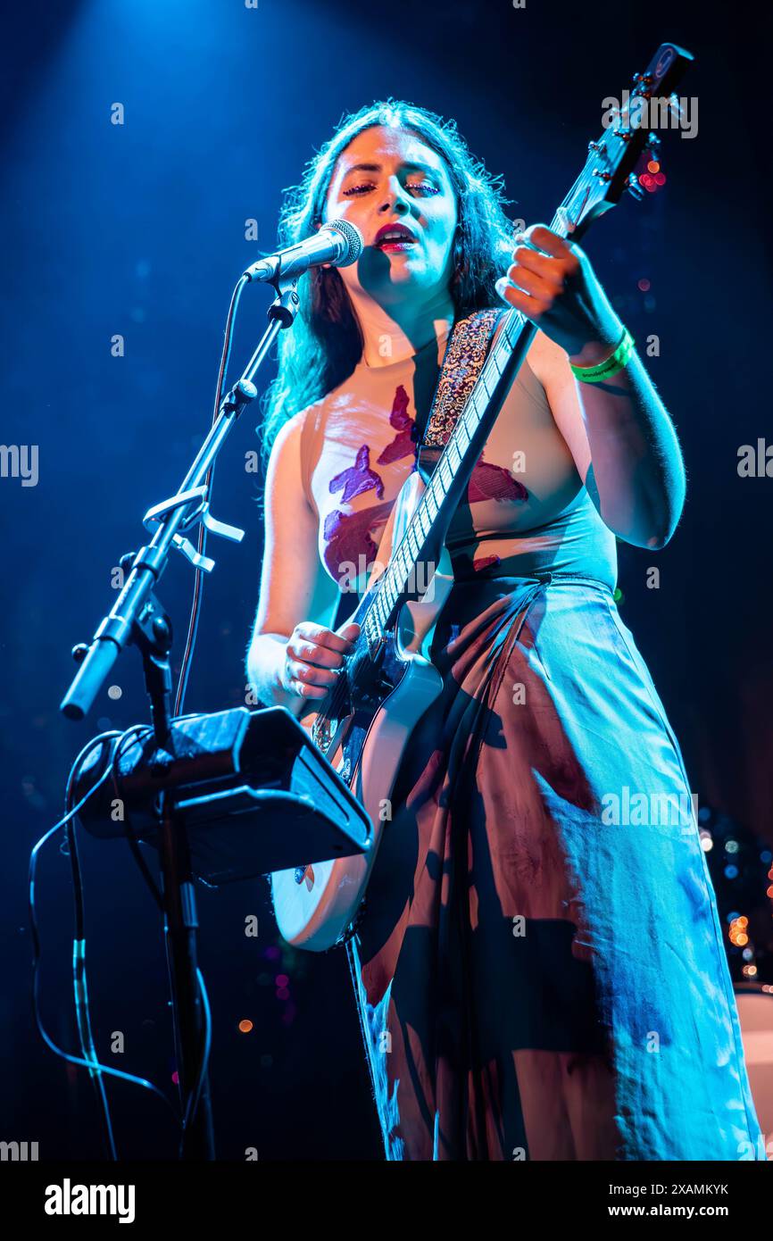 Milan Italy. 05th Jun 2024. The Italian singer and vocalist MARTA DEL ...