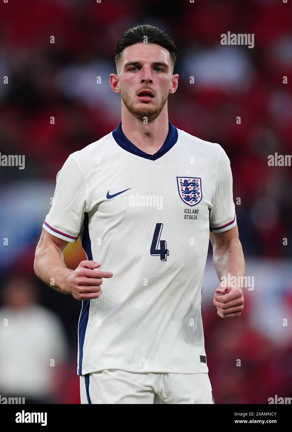 England's Declan Rice during the international friendly match at ...