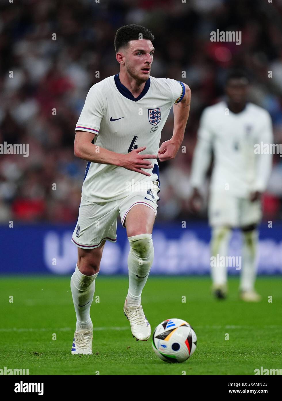 England's Declan Rice during the international friendly match at ...
