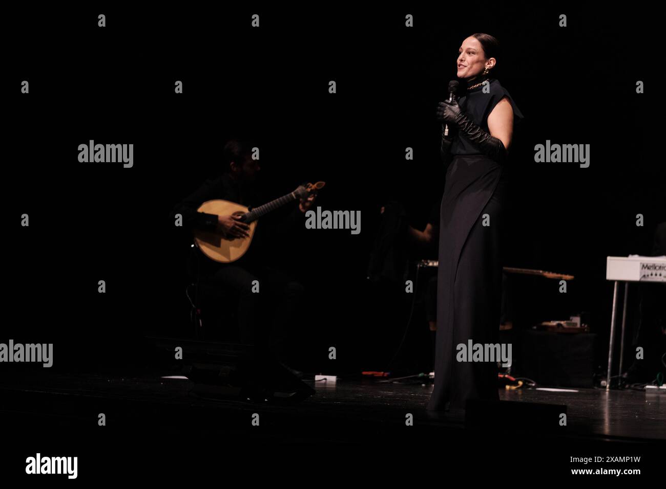 Madrid, Spain. 07th June, 2024. Portuguese Fado singer Carminho ...
