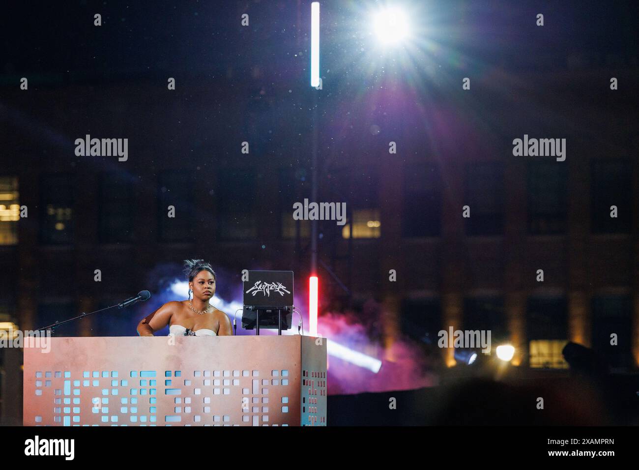 Detroit, United States. 06th June, 2024. Sky Jetta performs at a ...