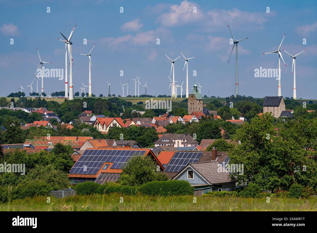 Energiestadt Lichtenau, der 11.900 Einwohner Ort im Kreis Paderborn, produziert rund 10 mal so ...