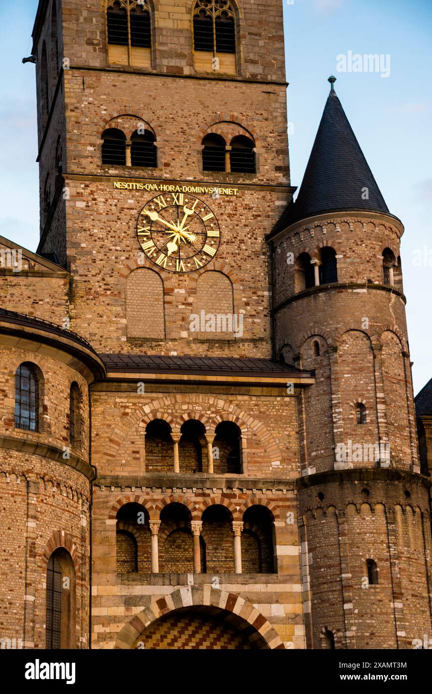 Romanesque Trier Cathedral is the largest cathedral in Germany Stock ...