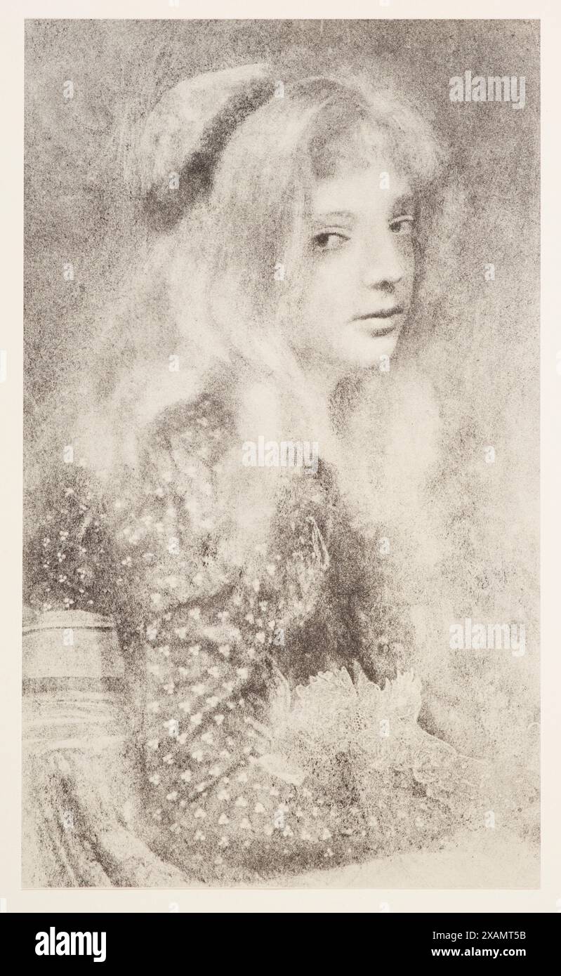Madeleine. From the portfolio: Robert Demachy, c.1890-1914 Stock Photo ...