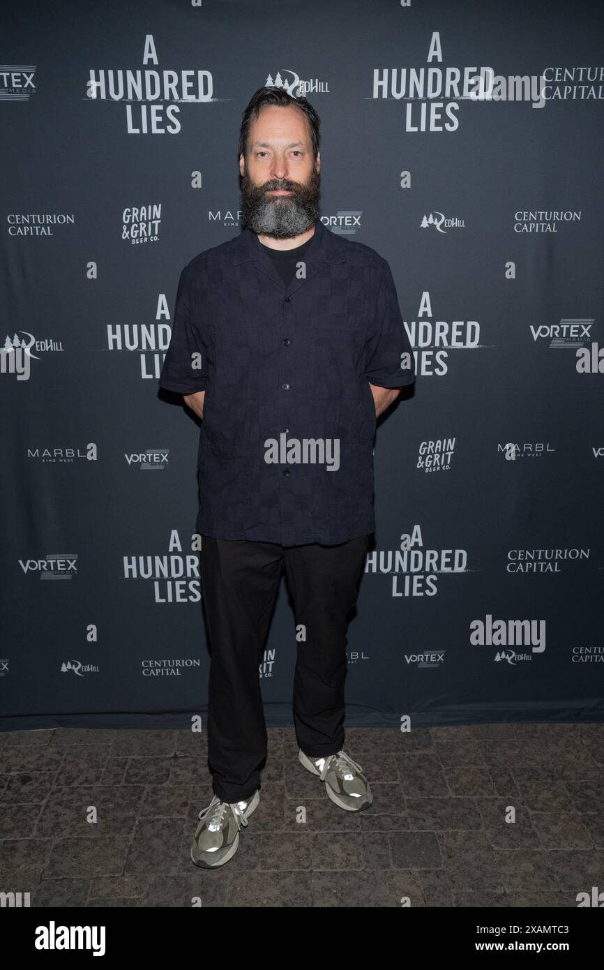 Toronto, Canada. 06th June, 2024. Gavin Brown attends the premeire of ...