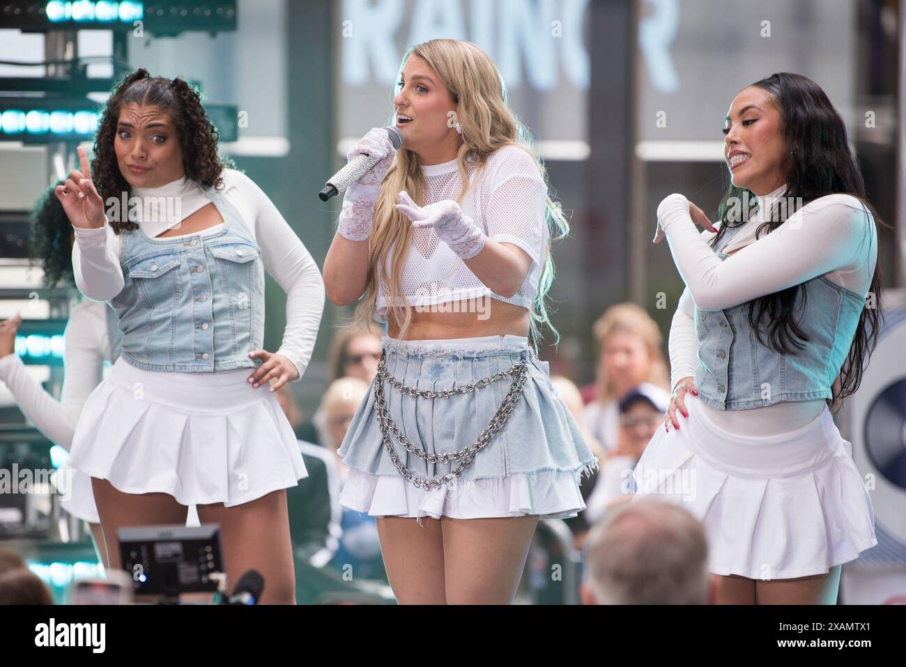 Ny. 07th June, 2024. Meghan Trainor on stage for NBC Today Show Concert ...