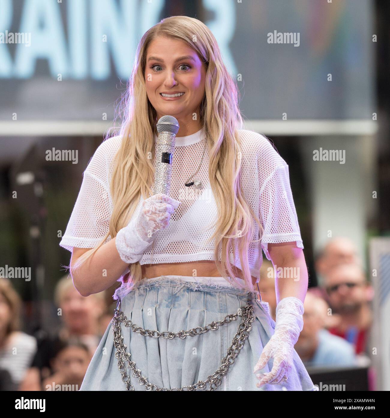 Ny. 07th June, 2024. Meghan Trainor on stage for NBC Today Show Concert ...