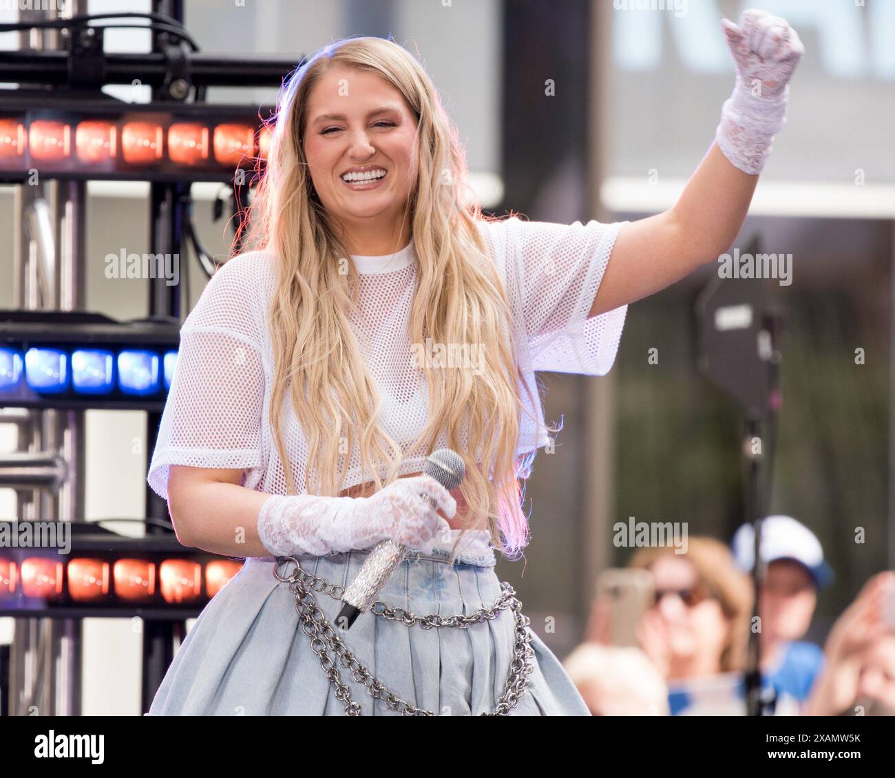Ny. 07th June, 2024. Meghan Trainor on stage for NBC Today Show Concert ...