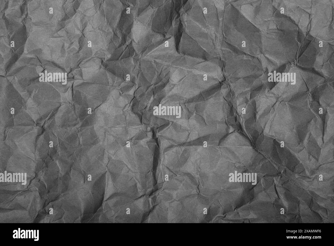 Wrinkled gray paper. Background, texture of crumpled paper Stock Photo ...
