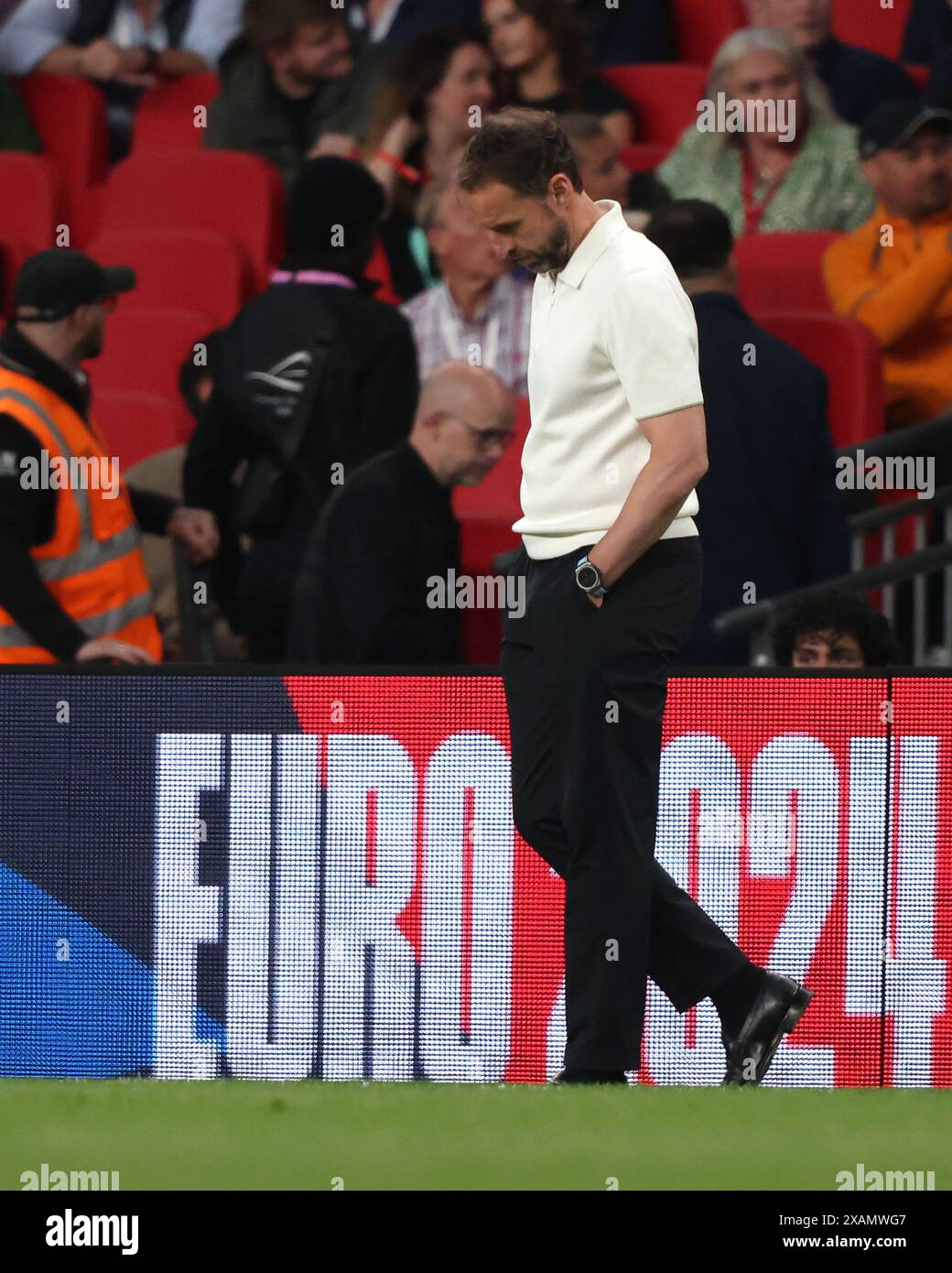 London, UK. 07th June, 2024. Gareth Southgate (England manager) at the ...