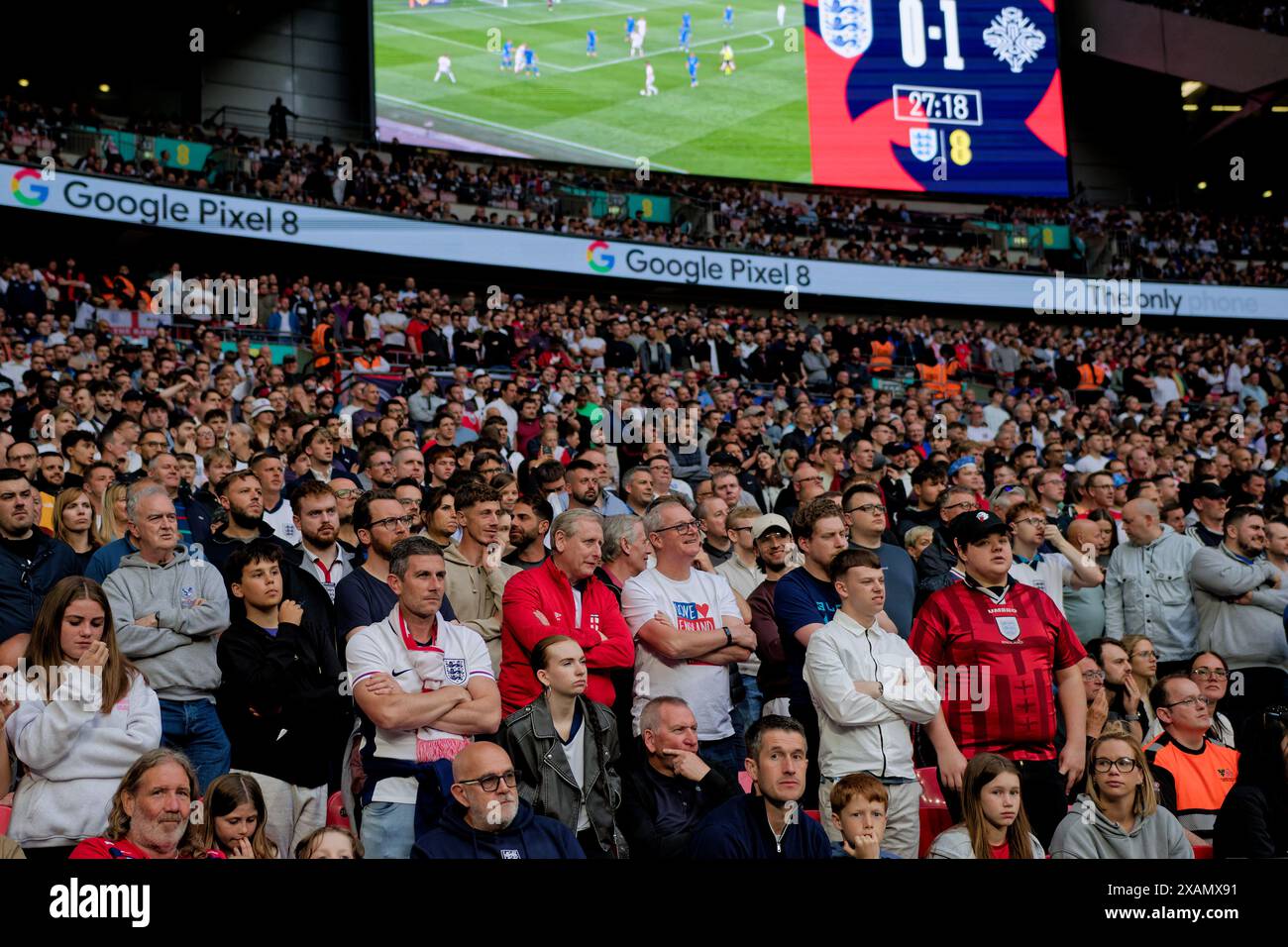 London, UK. 07th June, 2024. London, England, June 07 2024: England ...