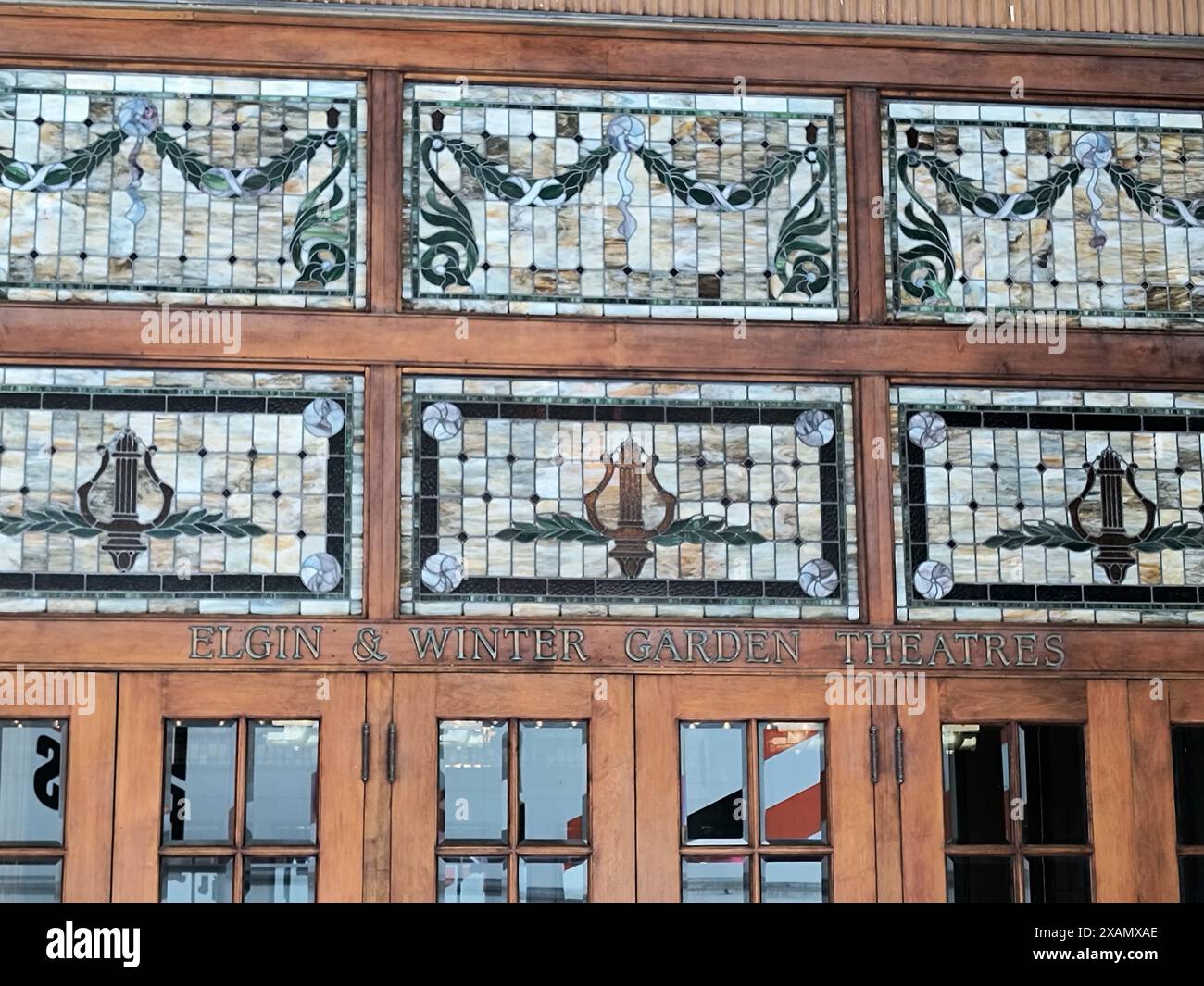 Stained Glass - Elgin Winter Garden Theatre, Yonge Street, Toronto, ON ...