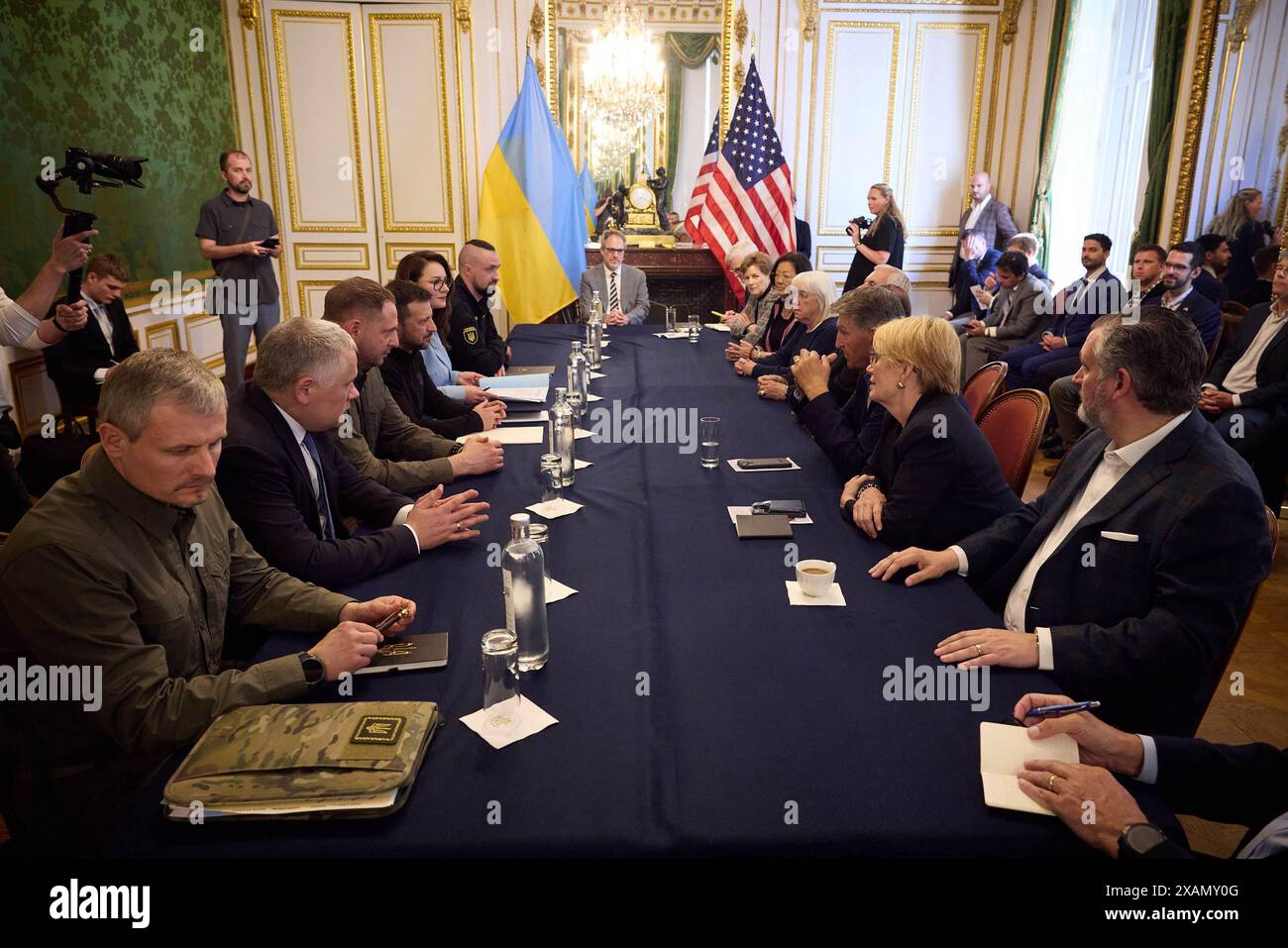 Paris, France. 07th June, 2024. US Representative Nancy Pelosi (R ...