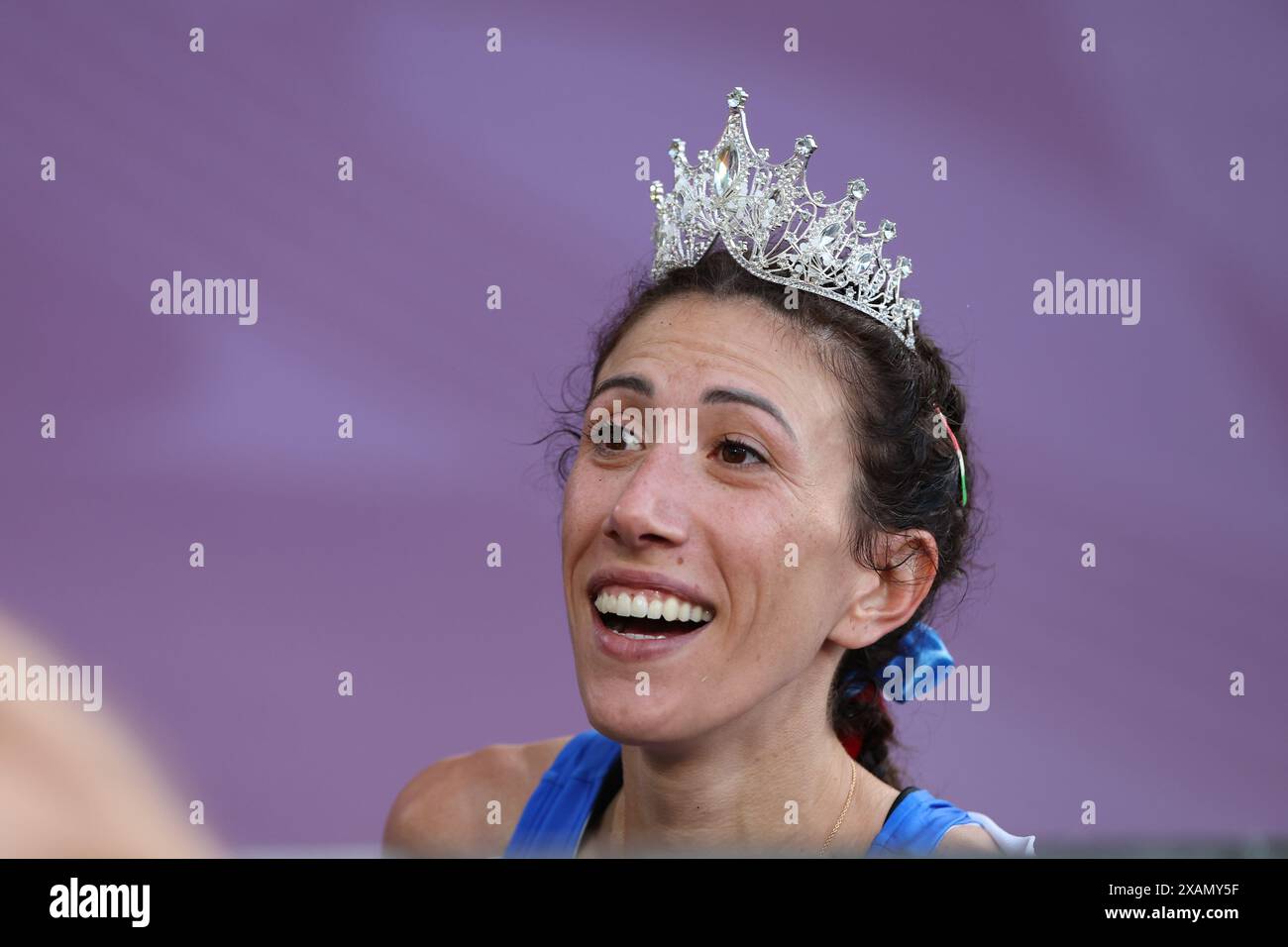 Rome, Italy. 07th June, 2024. Antonella PALMISANO of Italy after being ...