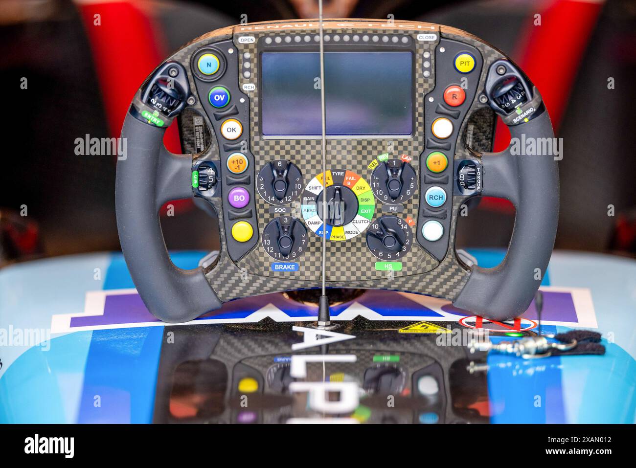 BWT Alpine F1 Team Steering Wheel during Formula 1 Aws Grand Prix du ...