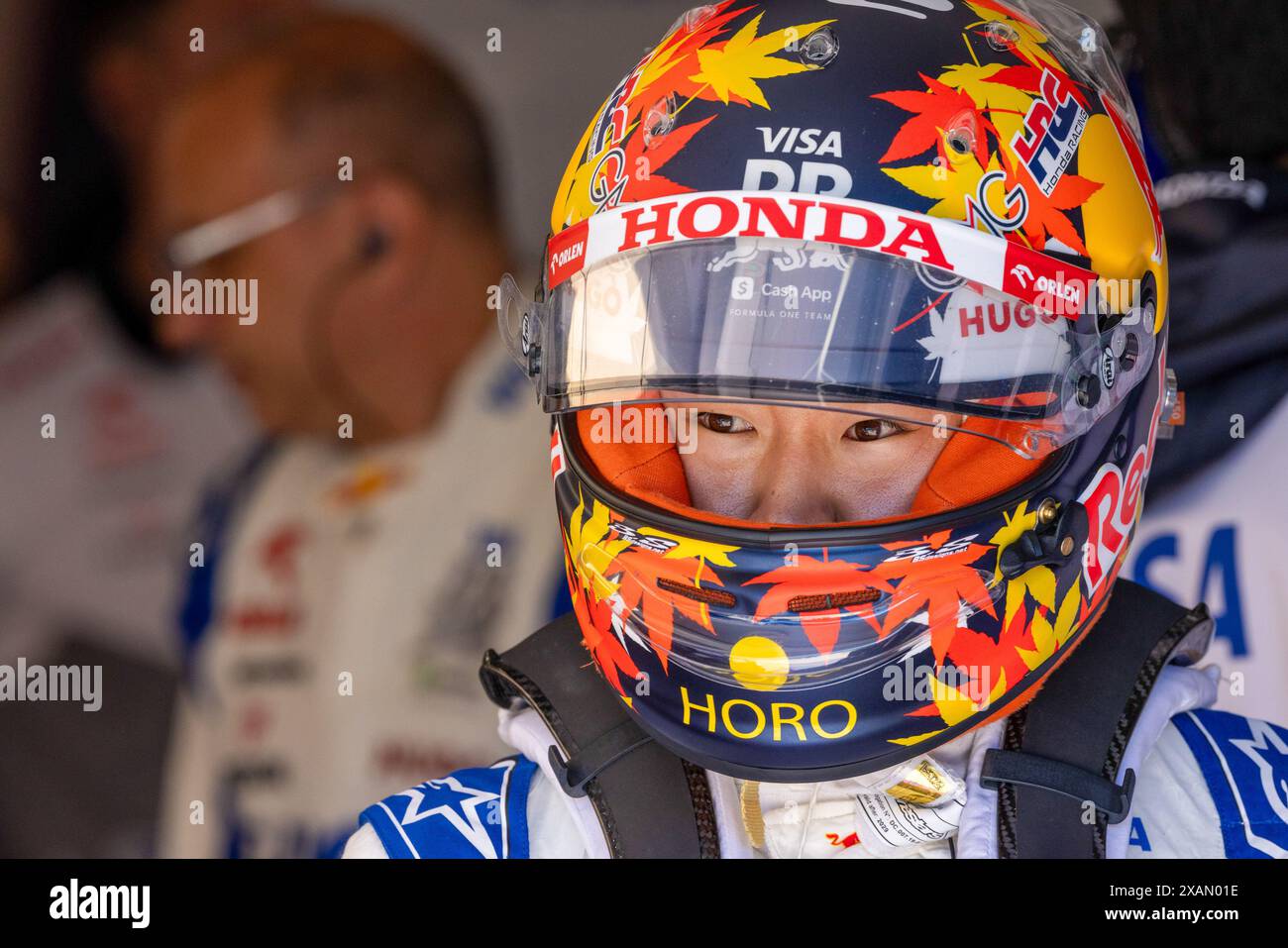 Yuki Tsunoda (JPN) - Visa Cash App RB F1 Team - RB VCARB01 - Honda RBPT ...