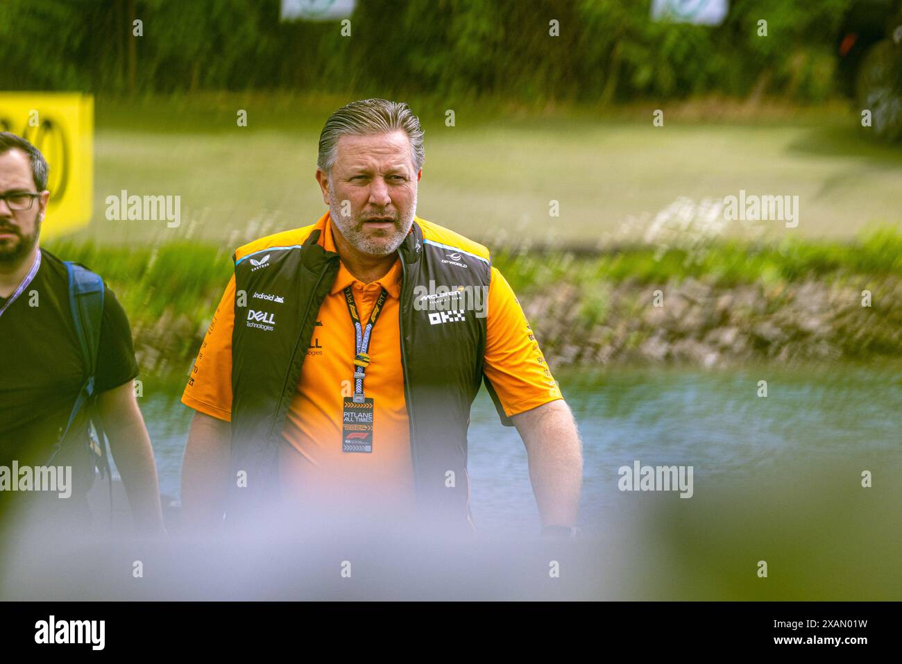 Zac Brawn (US McLaren F1 Team Principal during Formula 1 Aws Grand Prix ...