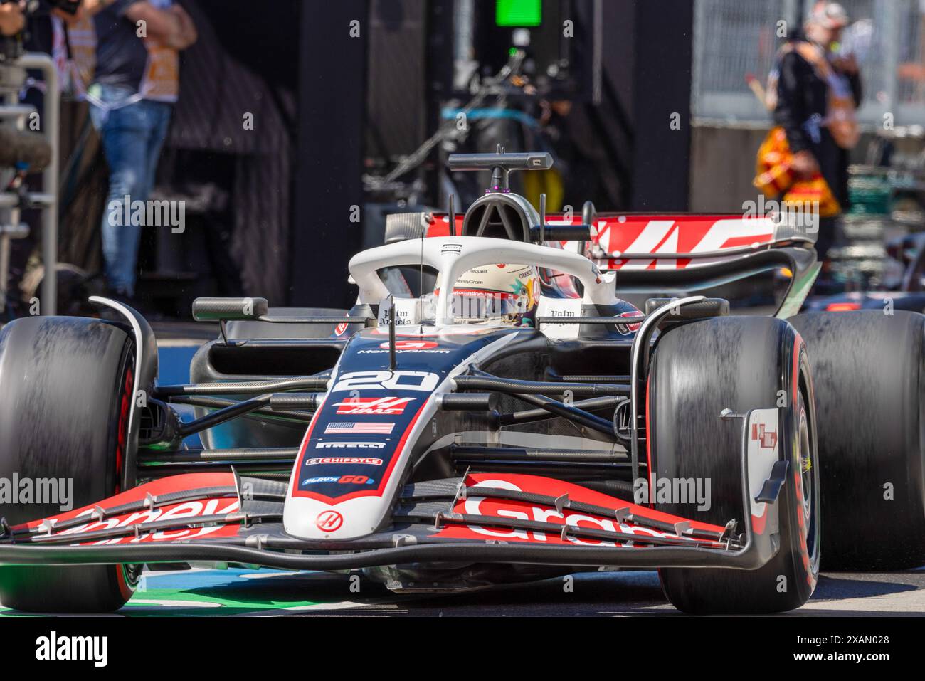 Kevin Magnussen (DEN) - MoneyGram Haas F1 eam - Haas VF-24 - Ferrari ...