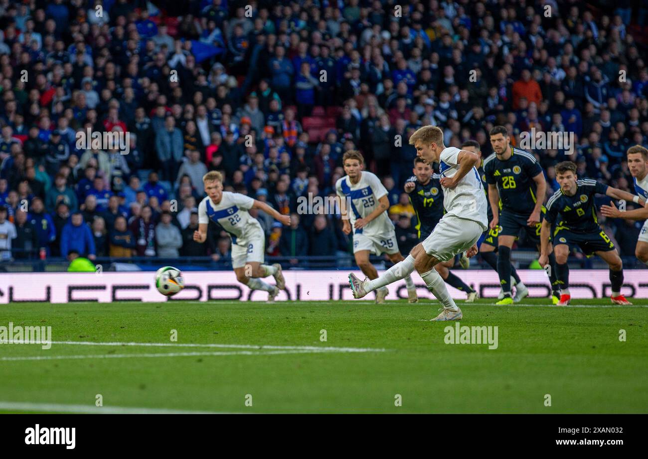 7th June 2024; Hampden Park, Glasgow, Scotland: International Football ...