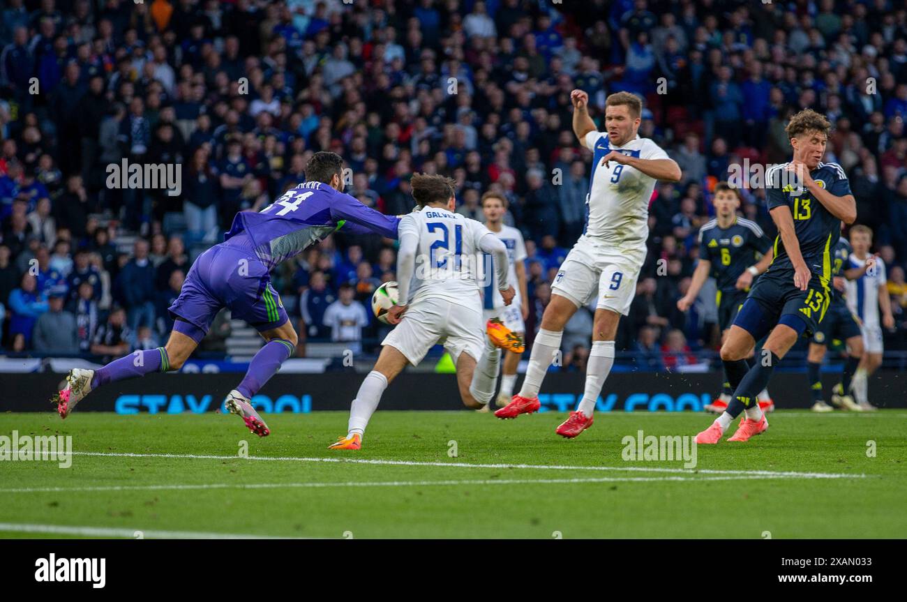 7th June 2024; Hampden Park, Glasgow, Scotland: International Football ...
