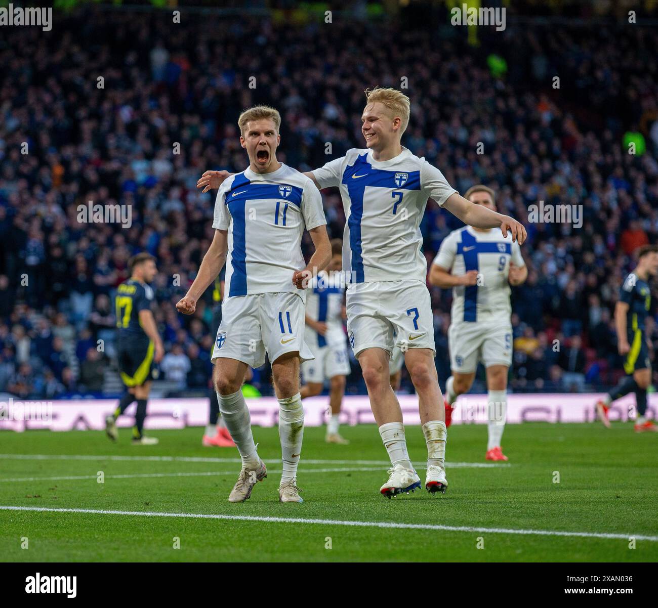 7th June 2024; Hampden Park, Glasgow, Scotland: International Football ...