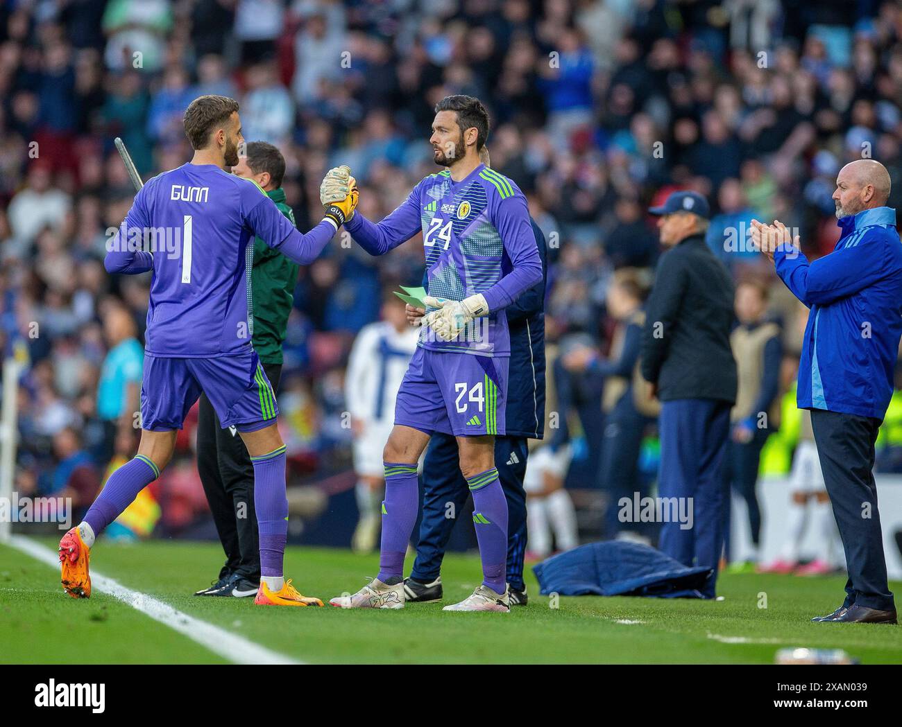 7th June 2024; Hampden Park, Glasgow, Scotland: International Football ...