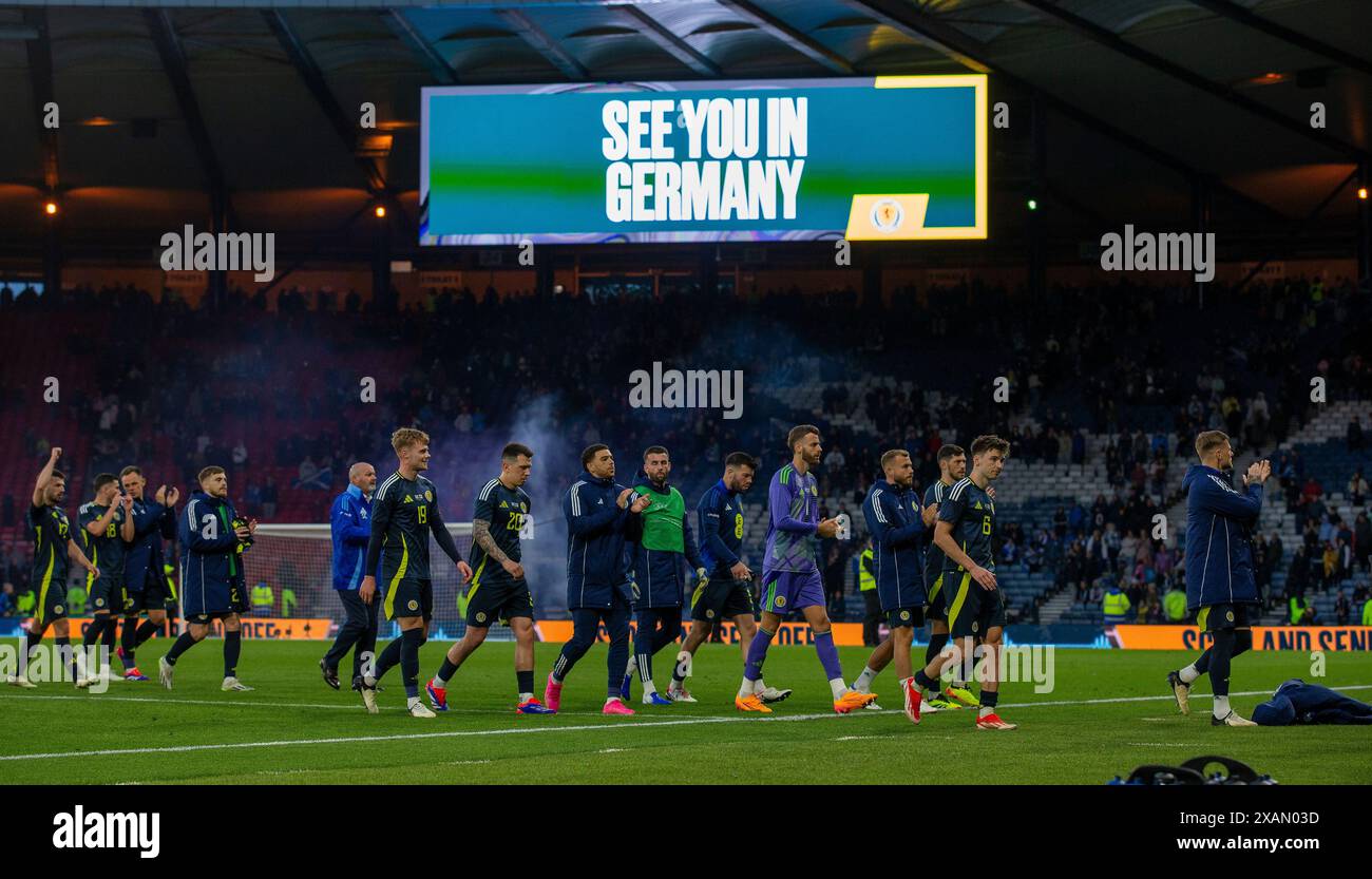 7th June 2024; Hampden Park, Glasgow, Scotland: International Football ...