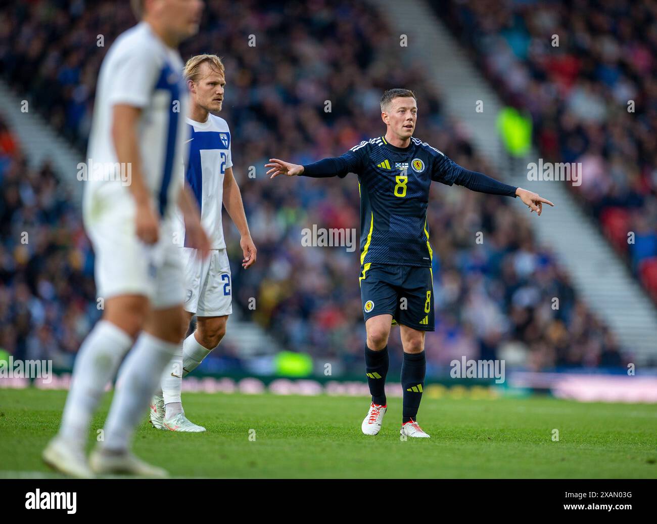 7th June 2024; Hampden Park, Glasgow, Scotland: International Football ...