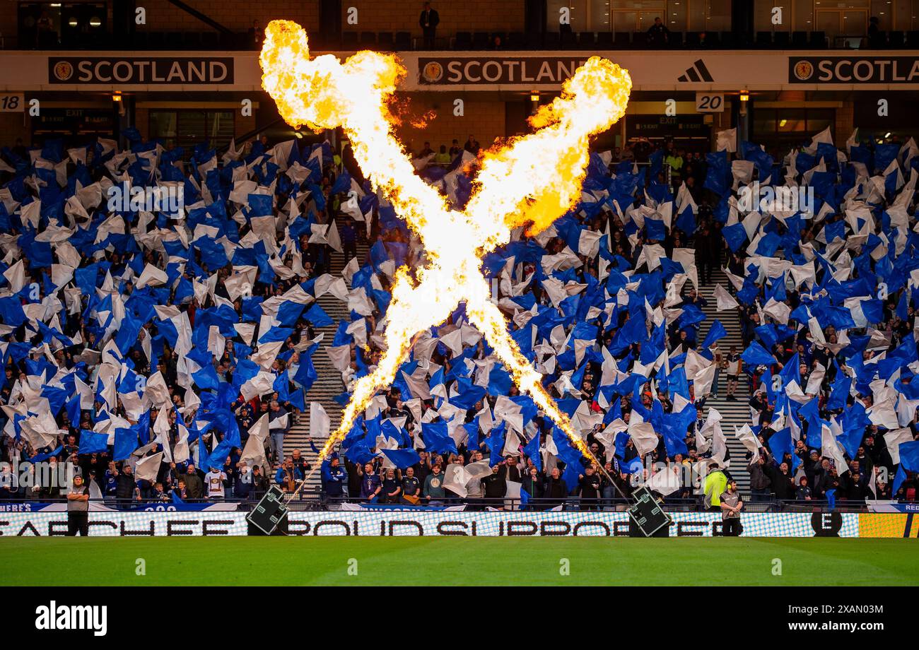 7th June 2024; Hampden Park, Glasgow, Scotland: International Football ...