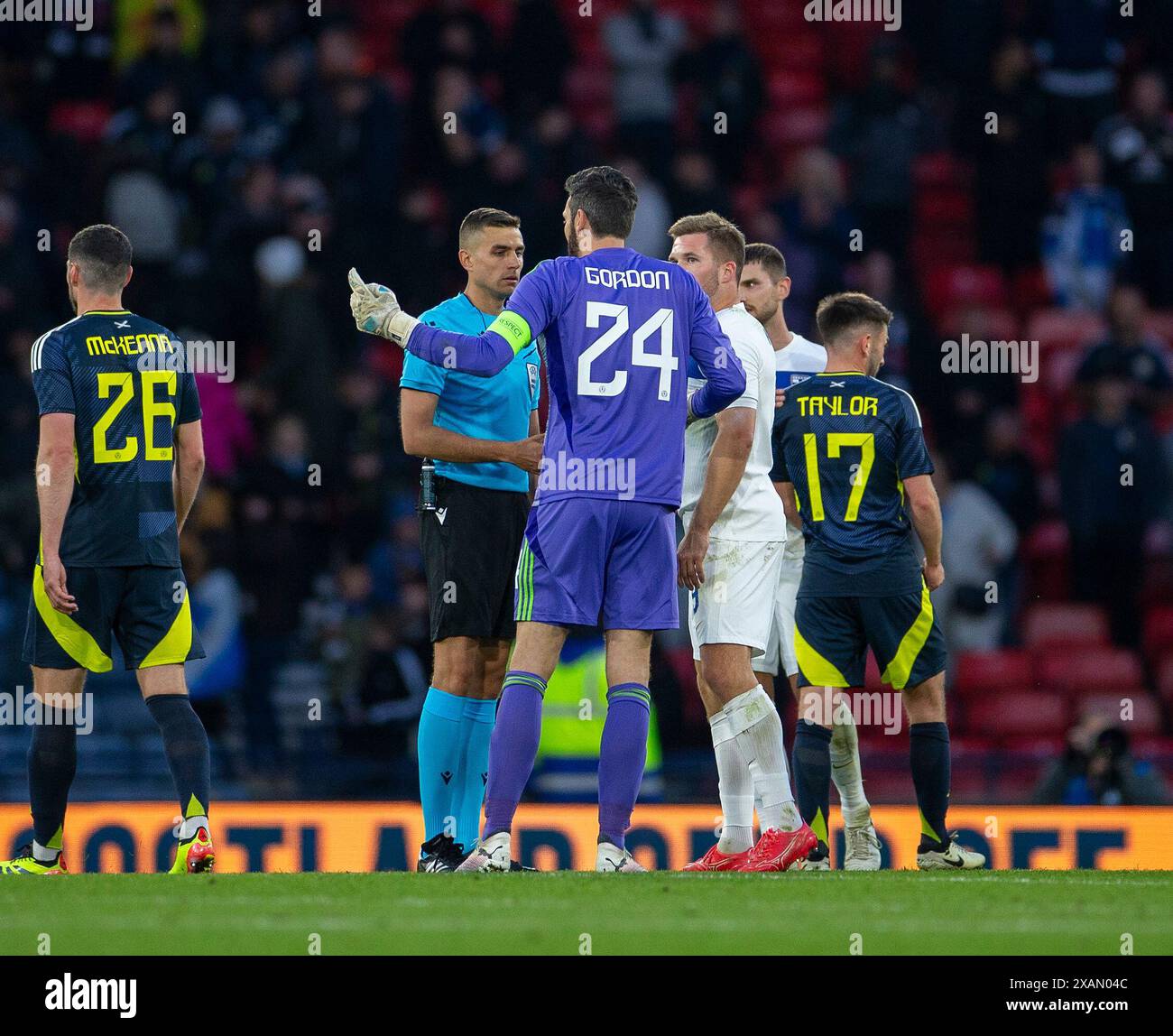 7th June 2024; Hampden Park, Glasgow, Scotland: International Football ...