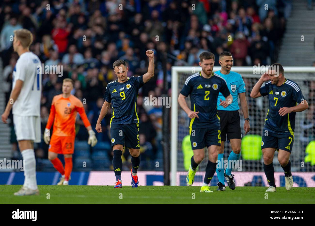 7th June 2024; Hampden Park, Glasgow, Scotland: International Football ...