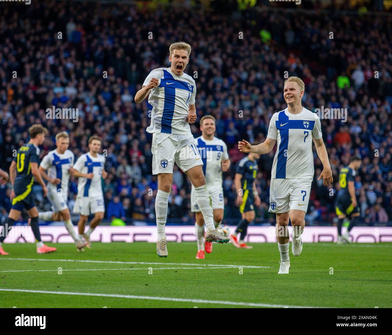 7th June 2024; Hampden Park, Glasgow, Scotland: International Football ...