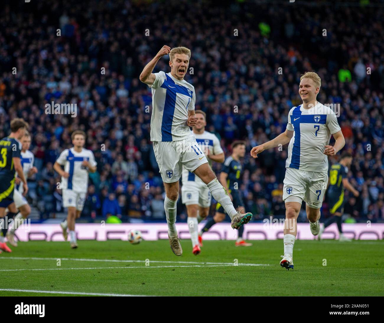 7th June 2024; Hampden Park, Glasgow, Scotland: International Football ...