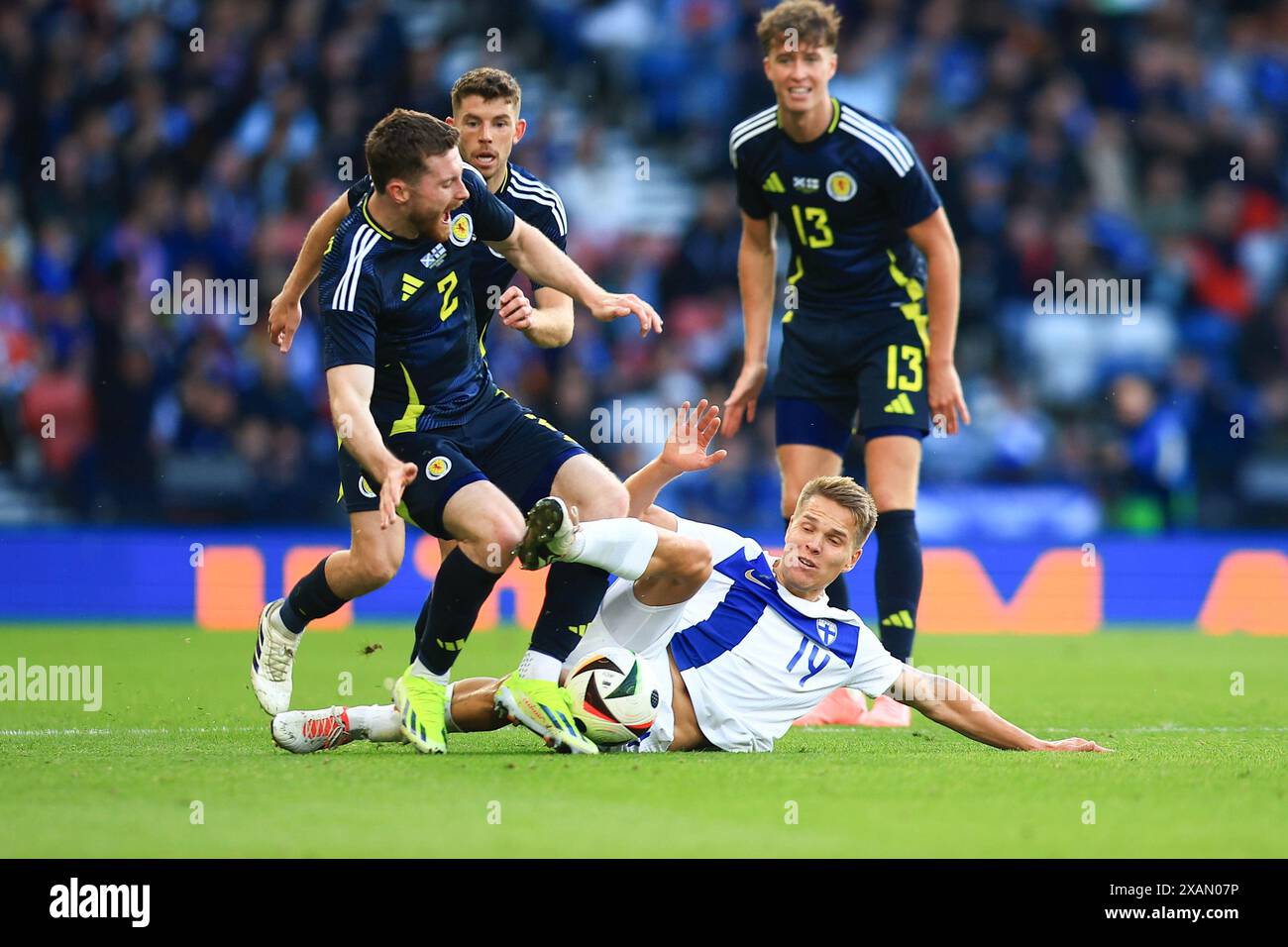 7th June 2024; Hampden Park, Glasgow, Scotland: International Football ...
