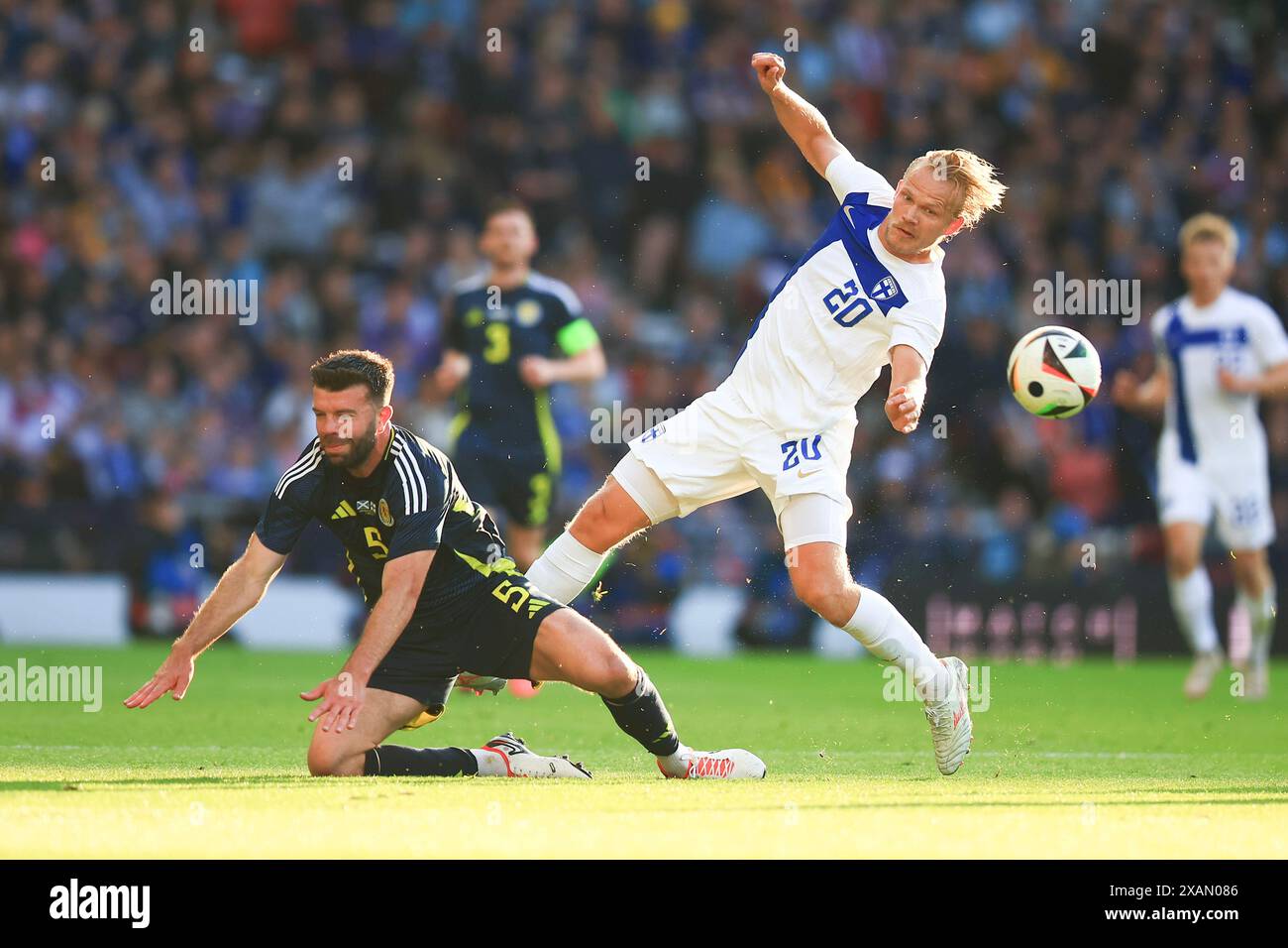 7th June 2024; Hampden Park, Glasgow, Scotland: International Football ...