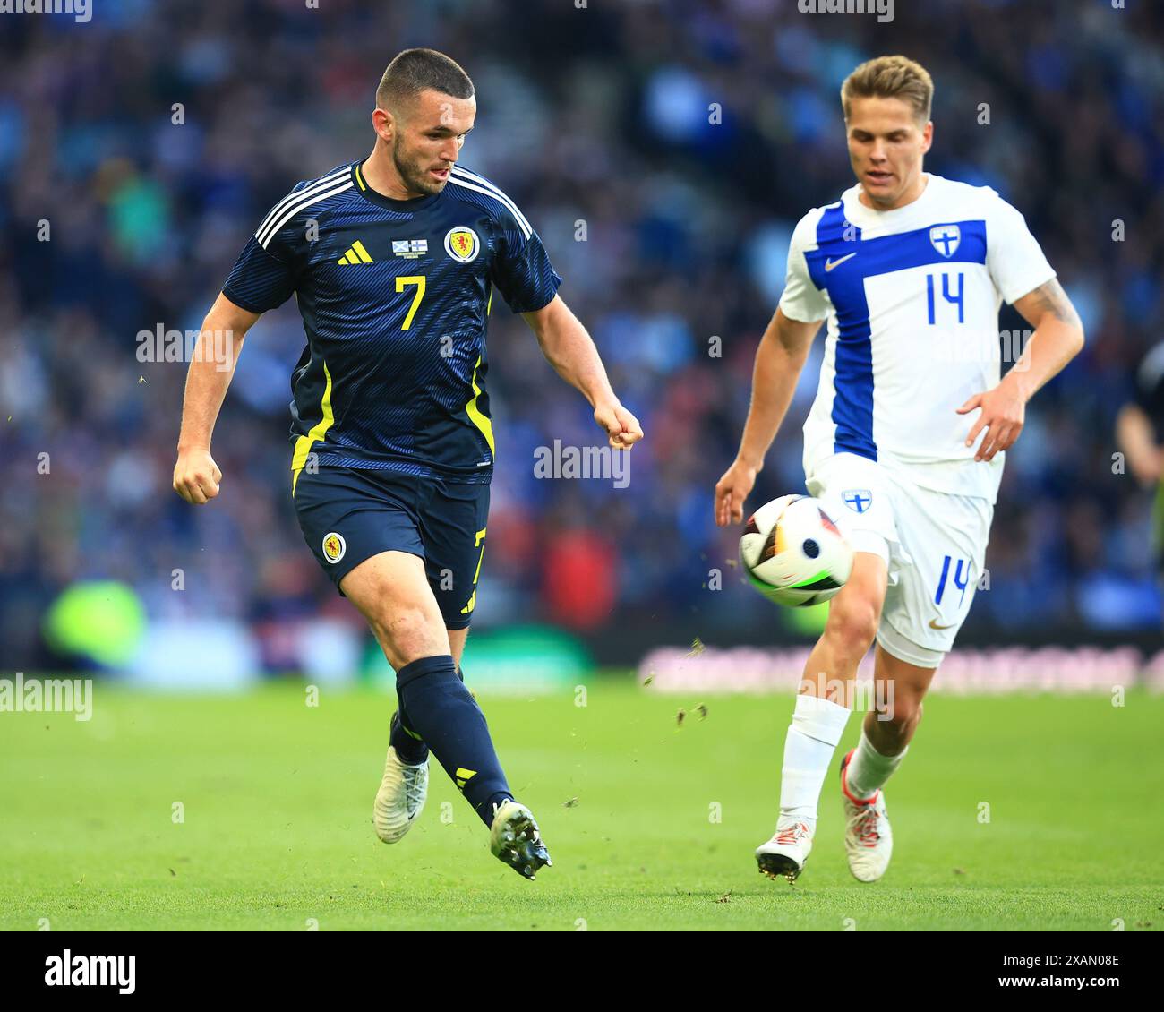 7th June 2024; Hampden Park, Glasgow, Scotland: International Football ... 7th June 2024; Hampden Park, Glasgow, Scotland: International Football ...