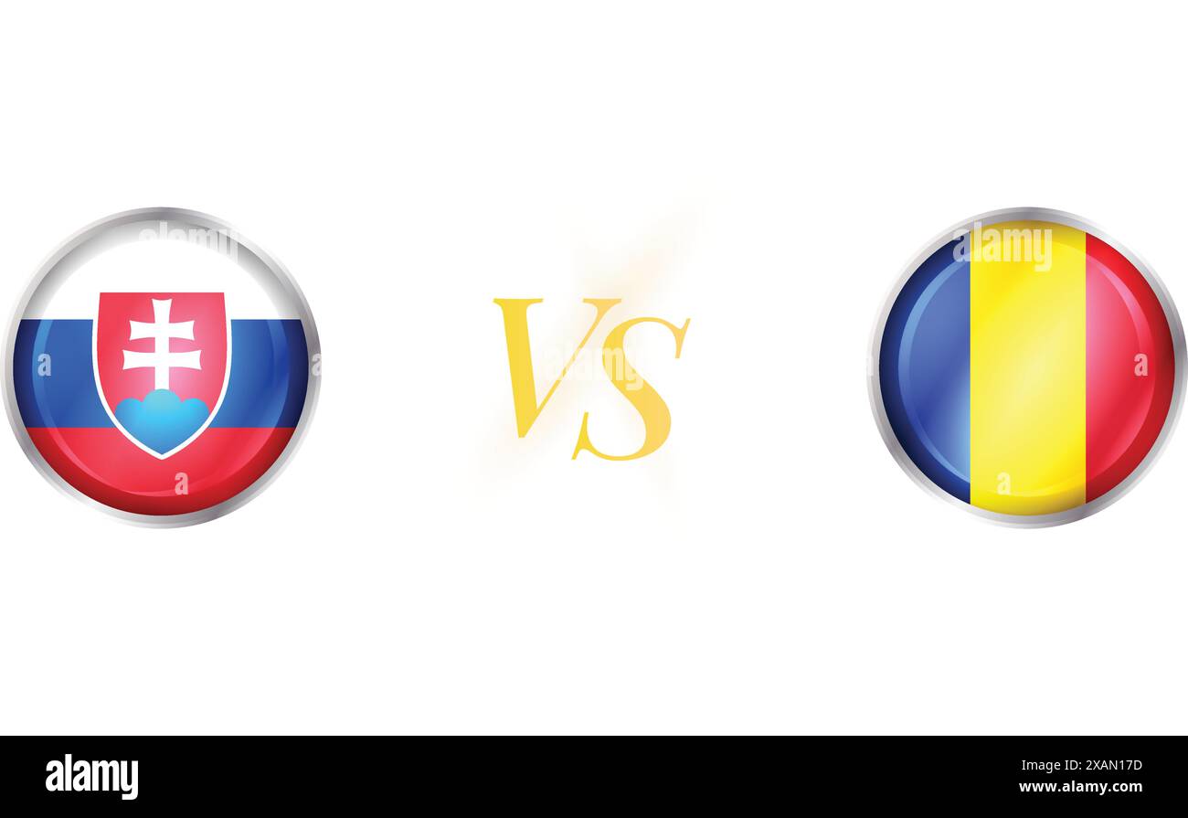 Slovakia romania flag hi-res stock photography and images - Alamy