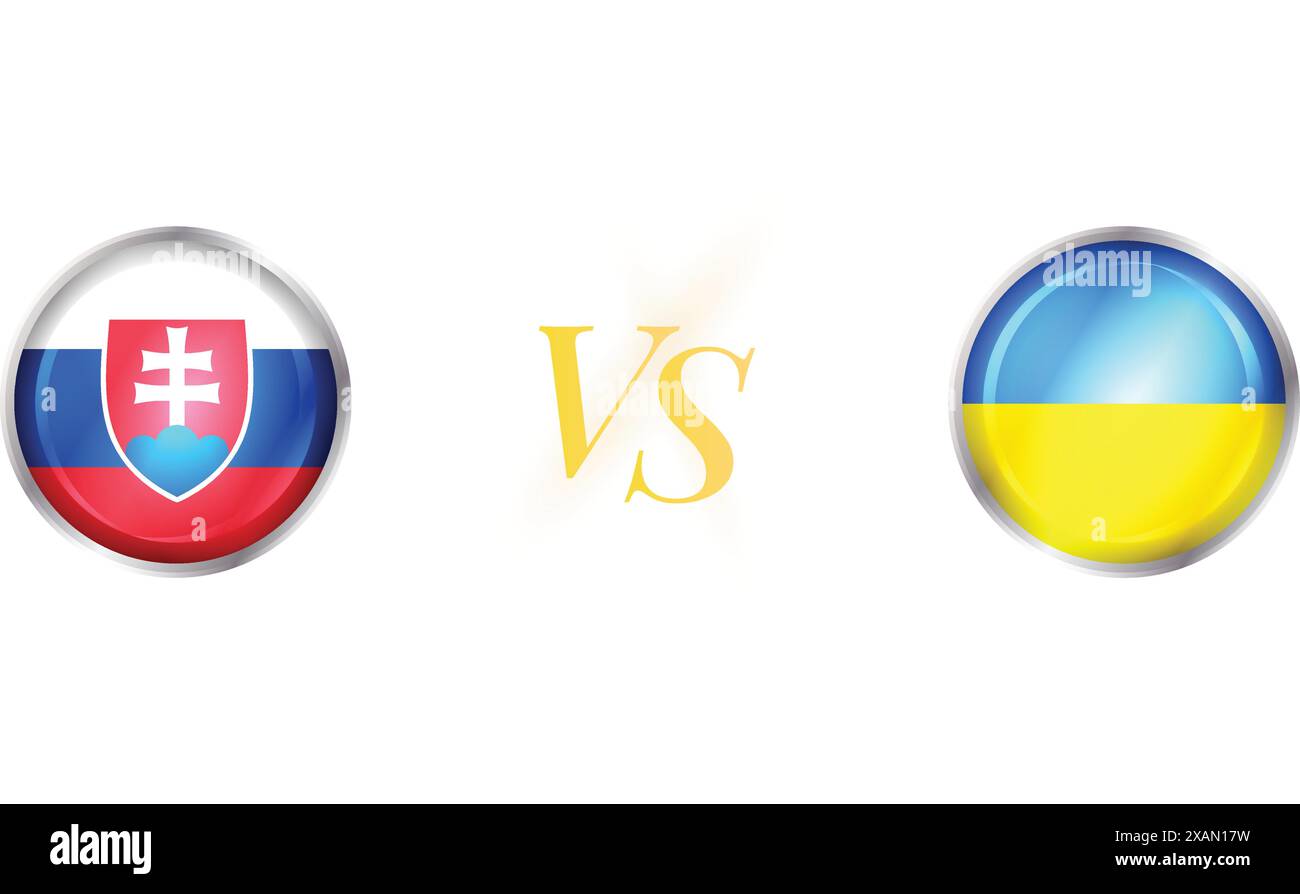 Slovakia football ukraine Stock Vector Images - Alamy