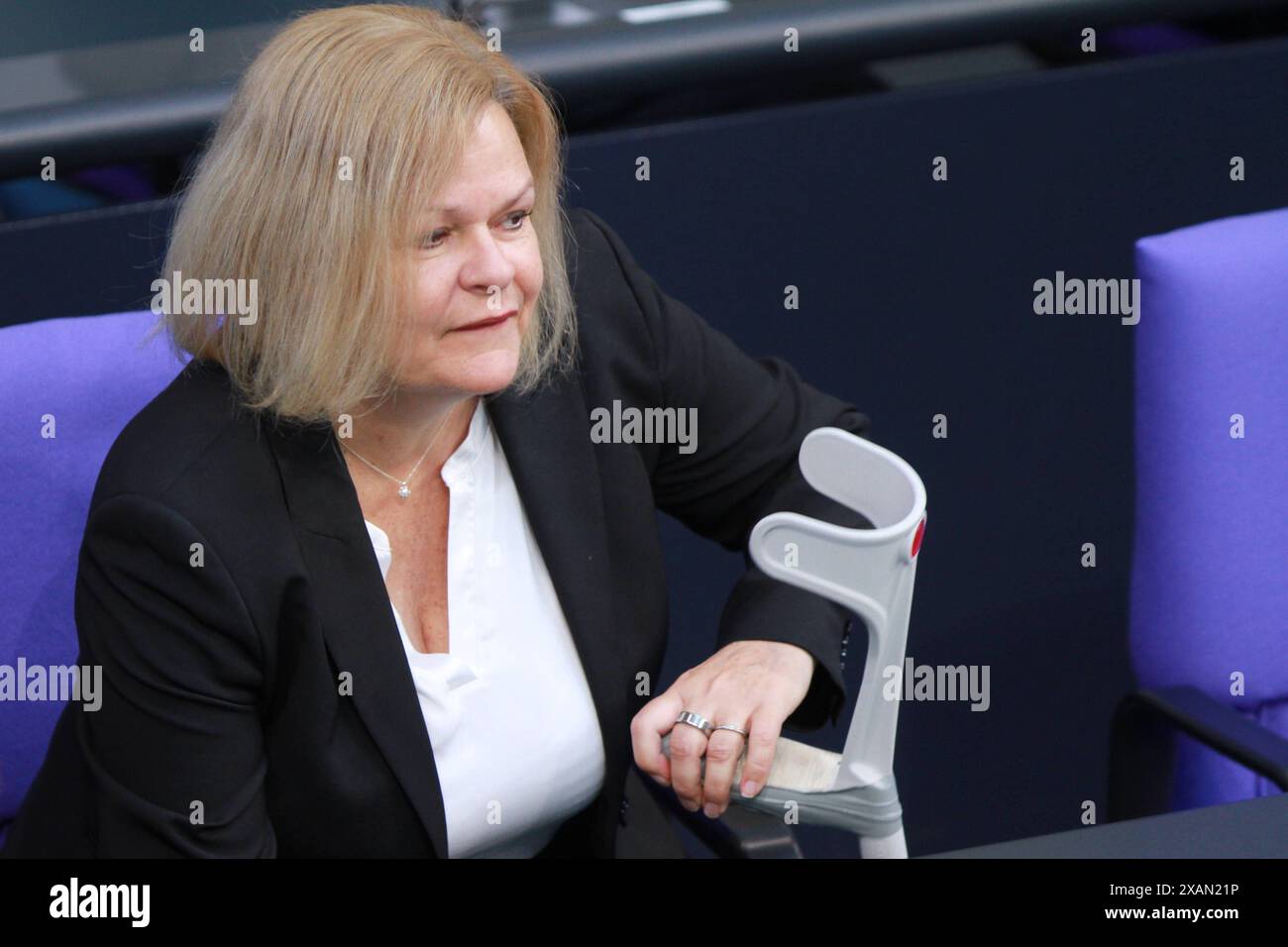 Berlin, Deutschland, 06.06.2024: Deutscher Bundestag: 172 ...