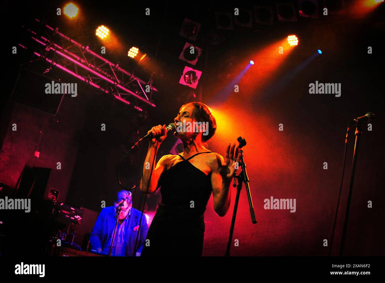 Rebecca "Nixe" Walsh, Knust, Hamburg Stock Photo - Alamy