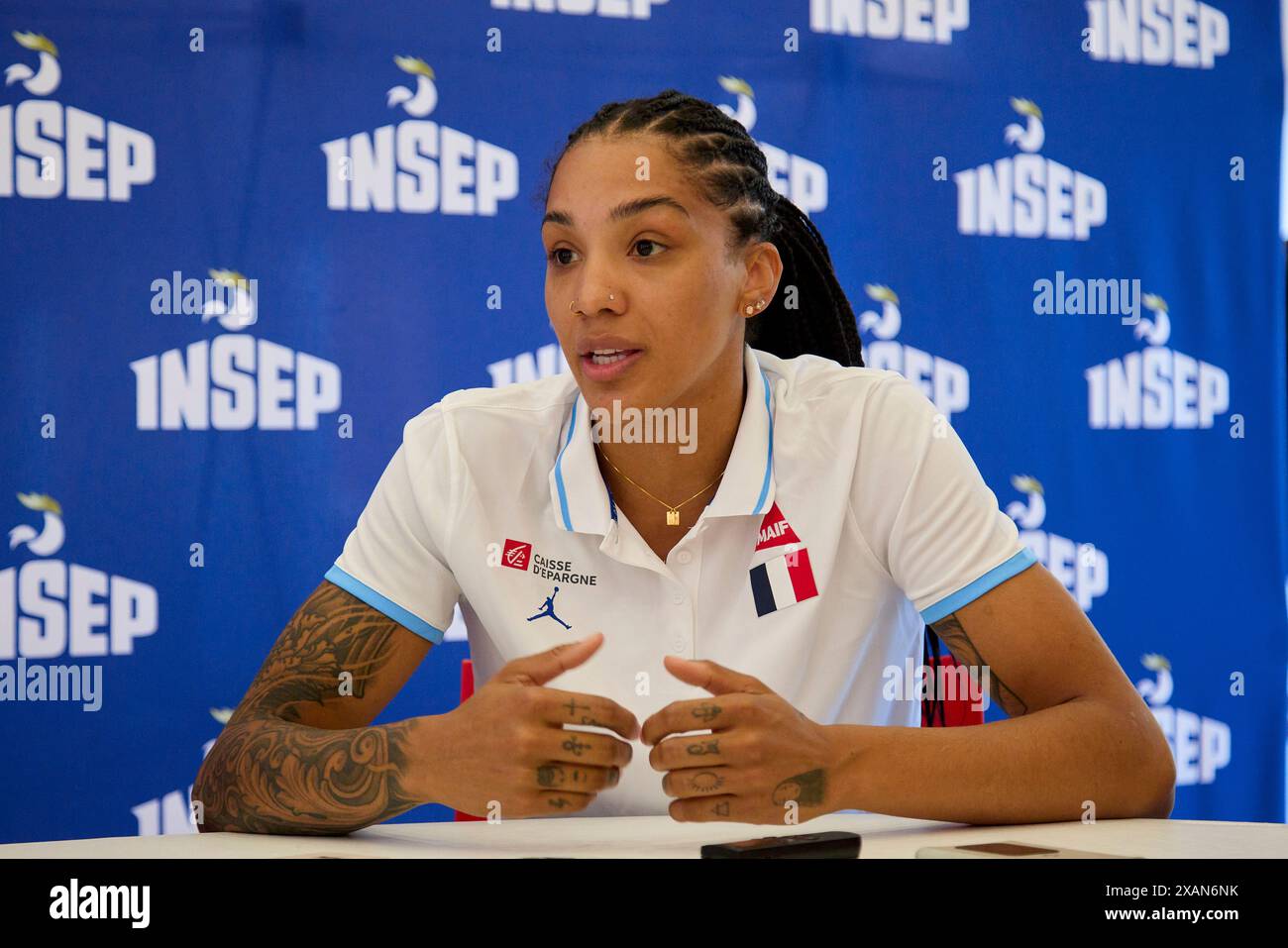 Paris, France. 07th June, 2024. Gabby WILLIAMS of France during the ...