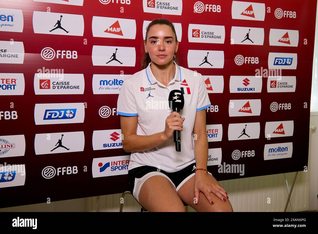 Paris, France. 07th June, 2024. Pauline ASTIER of France during the ...