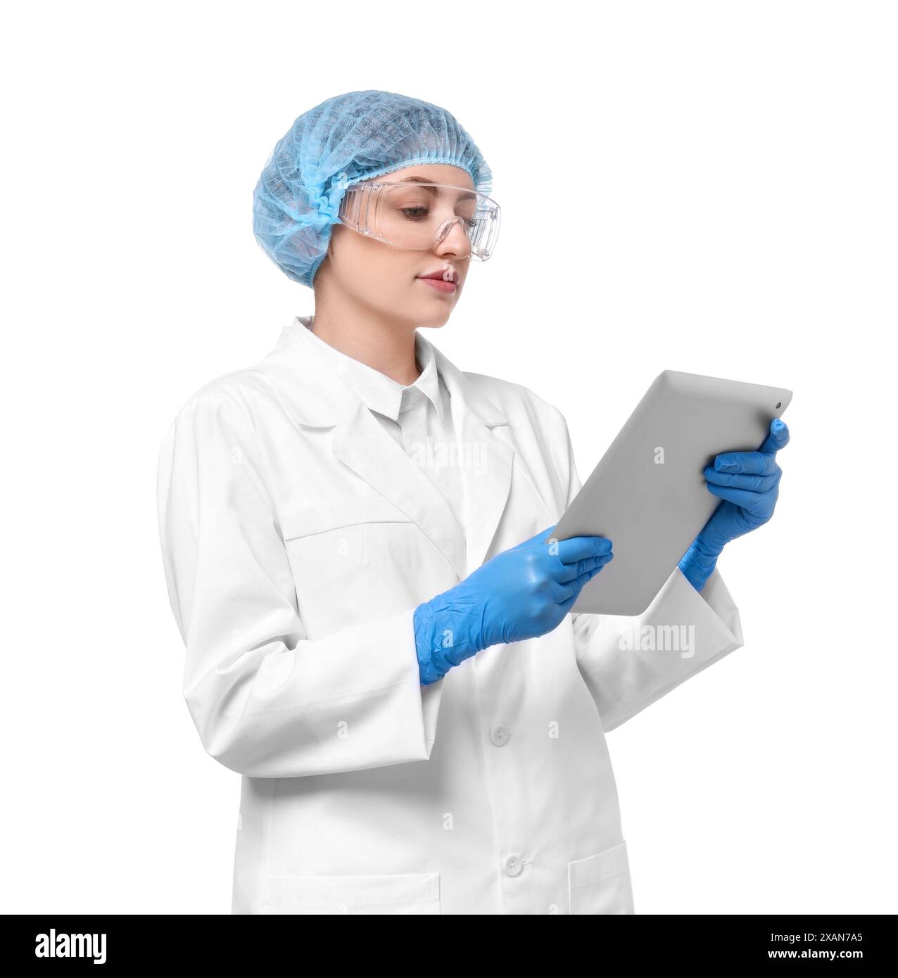 Female inspector kitchen hi-res stock photography and images - Alamy