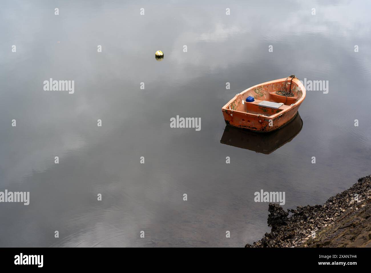 Boats reflection on still water hi-res stock photography and images - Alamy