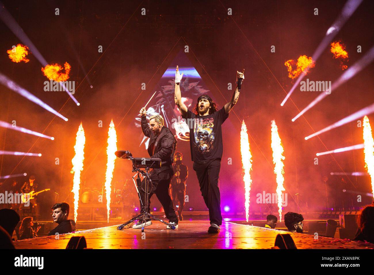 June 7, 2024: Brothers brothers Jared Leto and Shannon Leto, of the ...